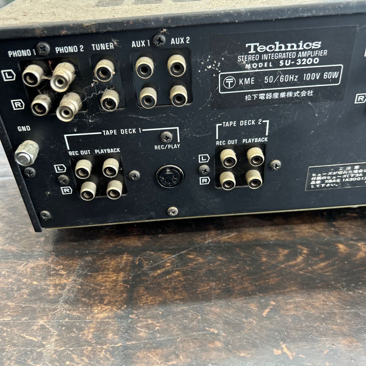 Yahoo!オークション - Technics テクニクス SU-3200 STEREO INTEGRATED...
