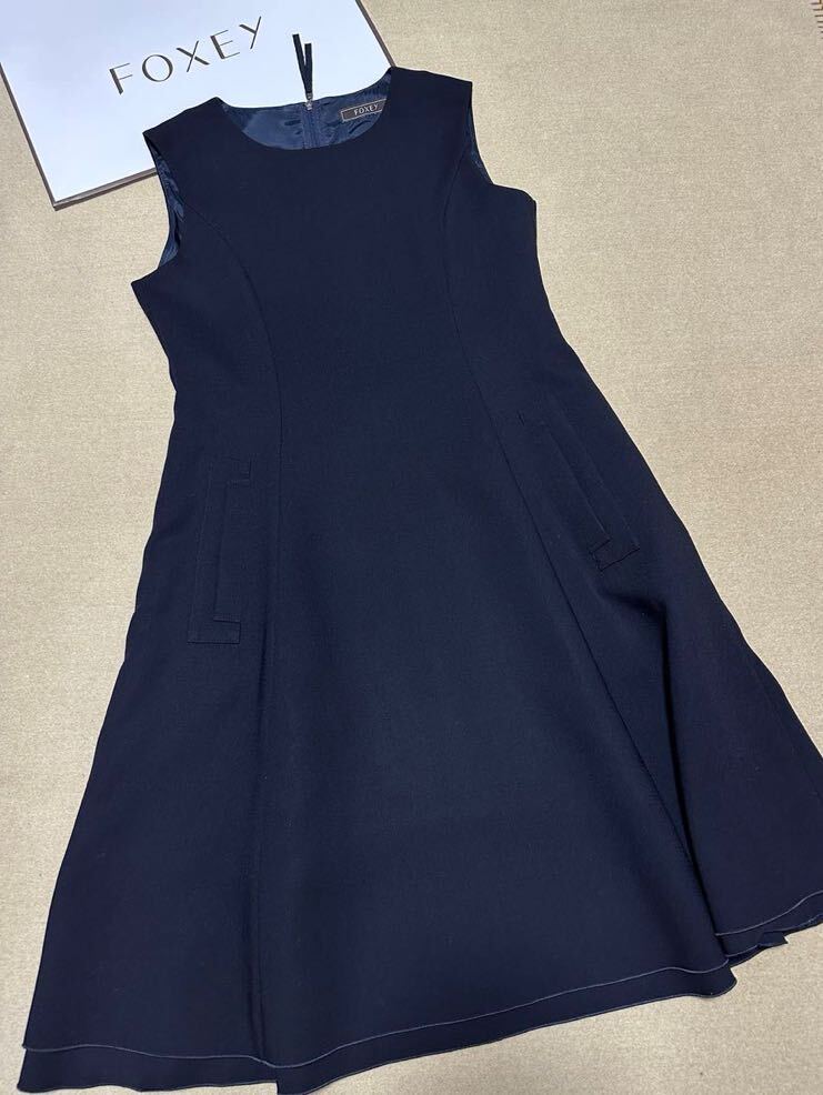 Yahoo!オークション - 02 FOXEY フォクシー ワンピース ドレス 40