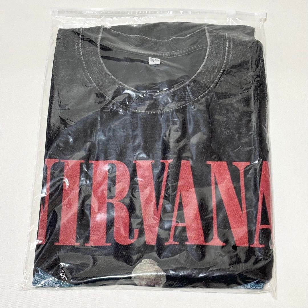 ニルヴァーナ Tシャツ ヴィンテージ加工 バンドT NIRVANA XL ニルヴァーナ Tシャツ ヴィンテージ加工 バンドT NIRVANA XL