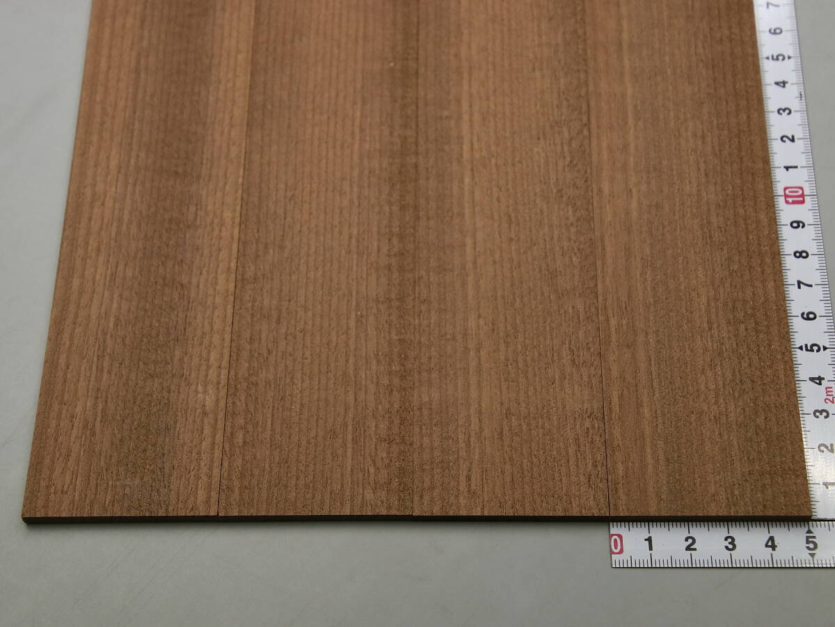 Yahoo!オークション - 5596・チェリーマホガニー材の薄板・435㎜×50...