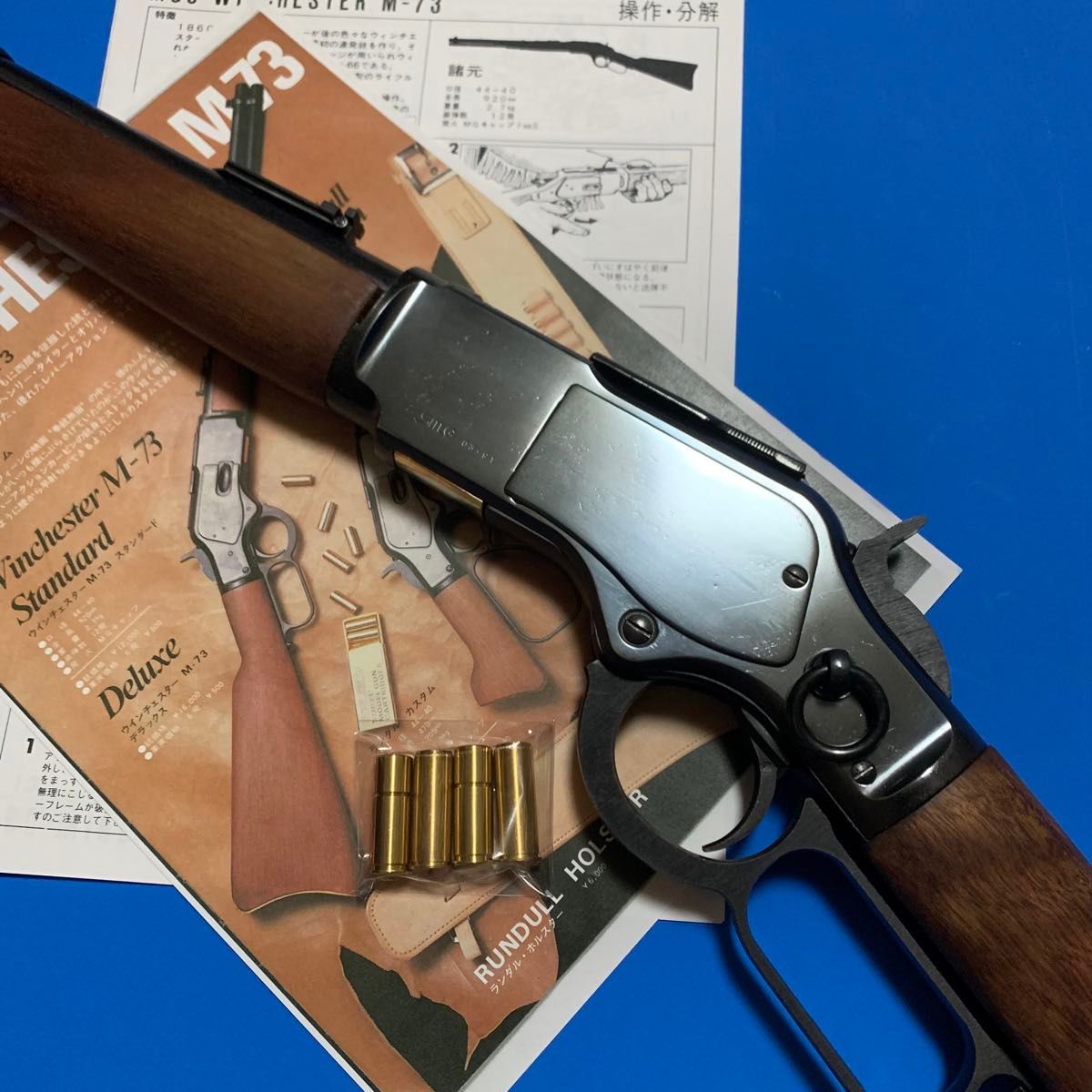値下げ MGC製 ウィンチェスターM73 ブルーイング SMG規格適合 未 値下げ MGC製 ウィンチェスターM73 ブルーイング SMG規格適合 未