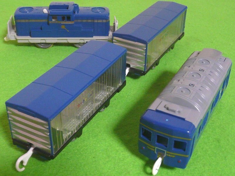 Yahoo!オークション - 限定車両 プラレール JR北海道 カートレイン DD5...