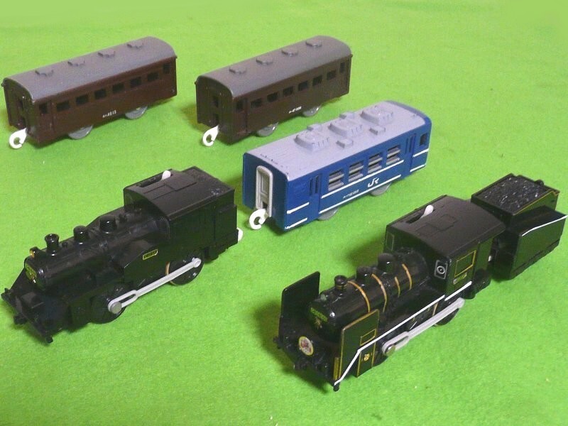 Yahoo!オークション - 得々Wセット プラレール 蒸気機関車 C56-160 SL...