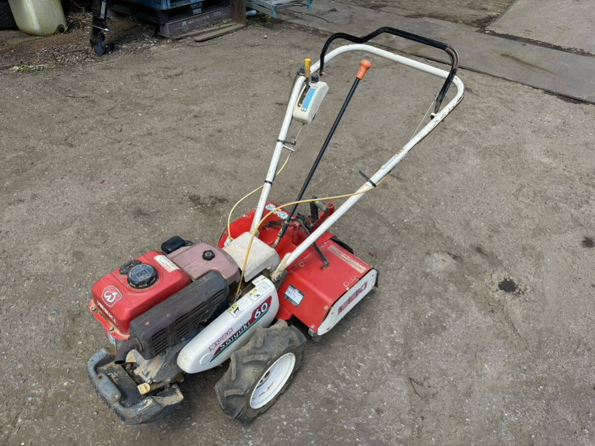 Yahoo!オークション - KG60-KUH アグリップ 管理機 菜ゆうき ISEKI 6....