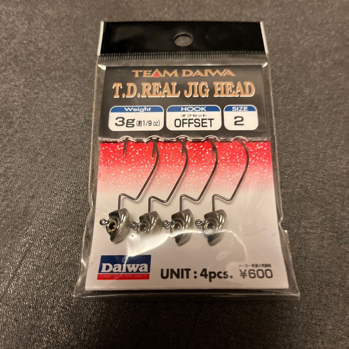 Yahoo!オークション - 新品 TDリアルジグヘッド 3g 2 DAIWA T.D. REAL ...