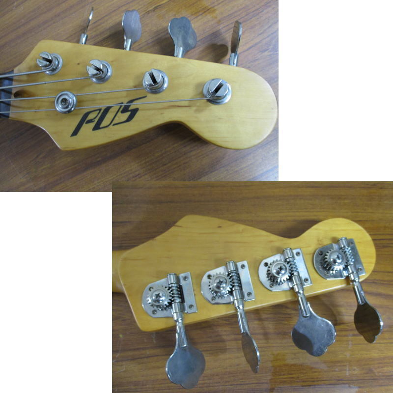 Yahoo!オークション - 【Y30/N】POS エレキベース ソフトケース付き 弦...