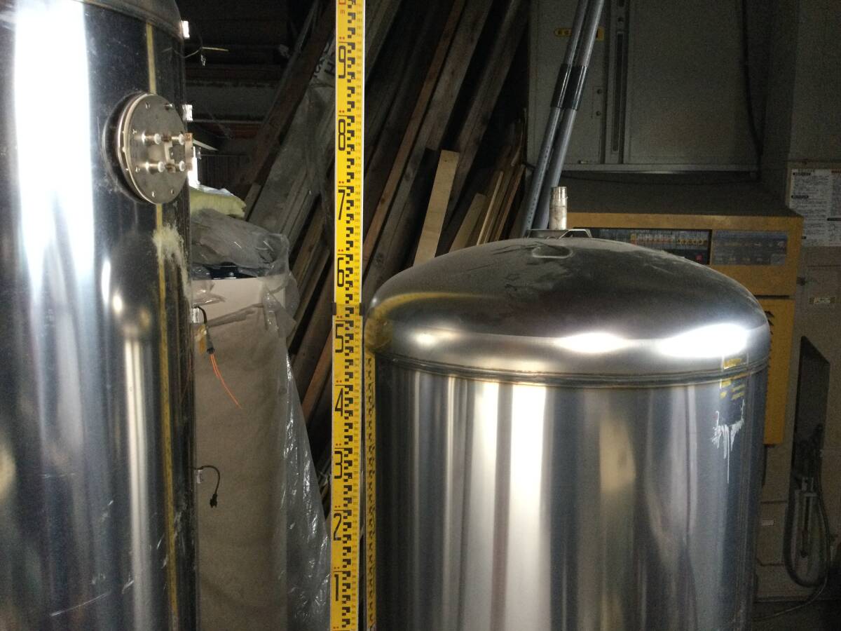 Yahoo!オークション - 裸ステンレスタンク やく370L