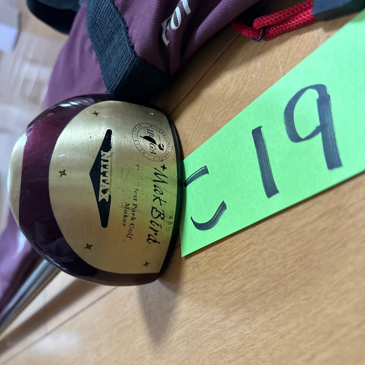 Yahoo!オークション - NTX Mak Bird NITTAX パークゴルフ クラブ 右利...