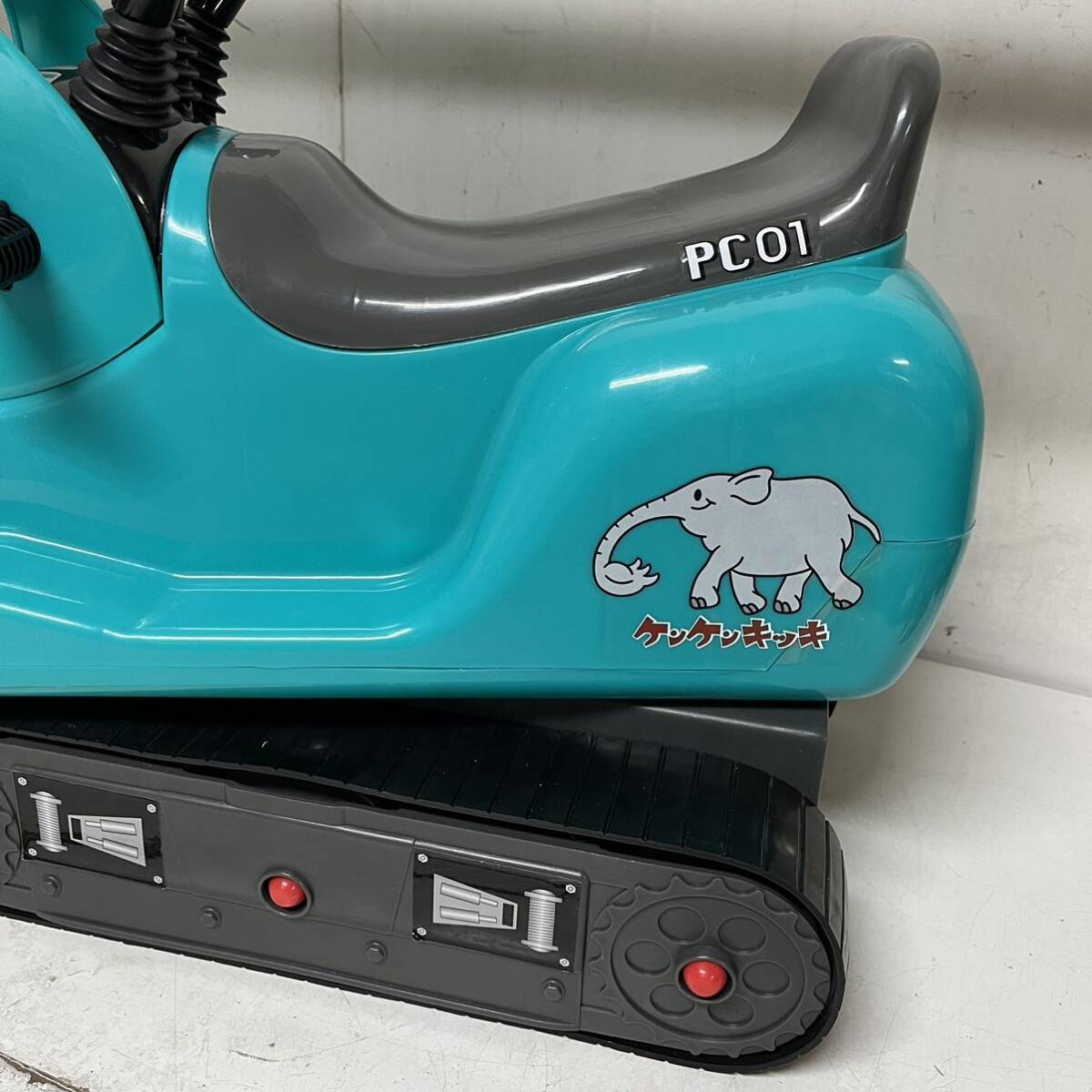 ケンケンキッキ 乗用マイクロシャベル コマツPC-01 ショベルカー 動作確認済み(中古)のヤフオク落札情報