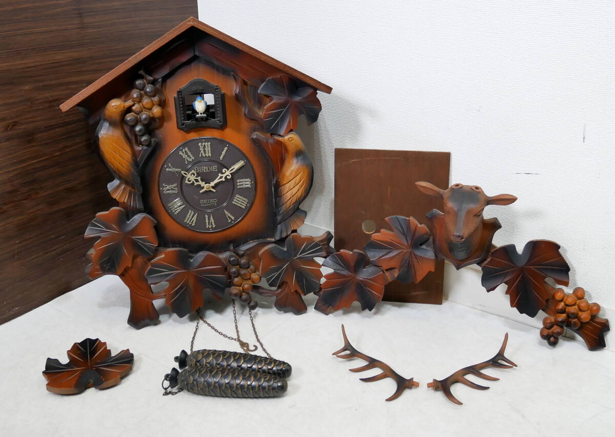 Yahoo!オークション - (R605-E37)SEIKO BIRDIE PB302B セイコー 木製 ...