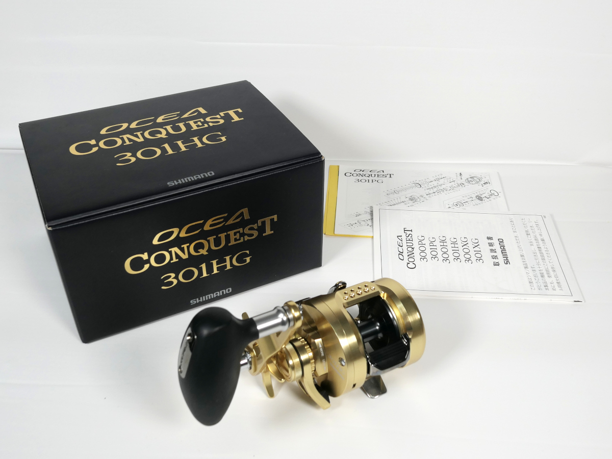 Yahoo!オークション - 美品 22オシアコンクエスト 301HG シマノ(SHIMAN...