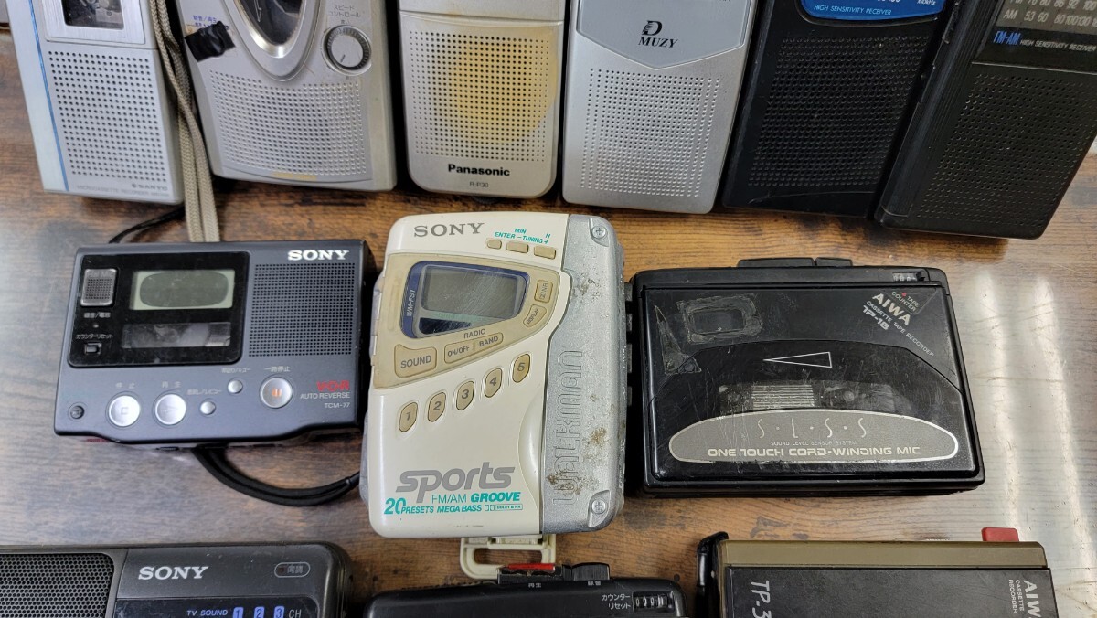 Yahoo!オークション - 12台 ジャンク ラジオ カセットレコーダー等 ソ...