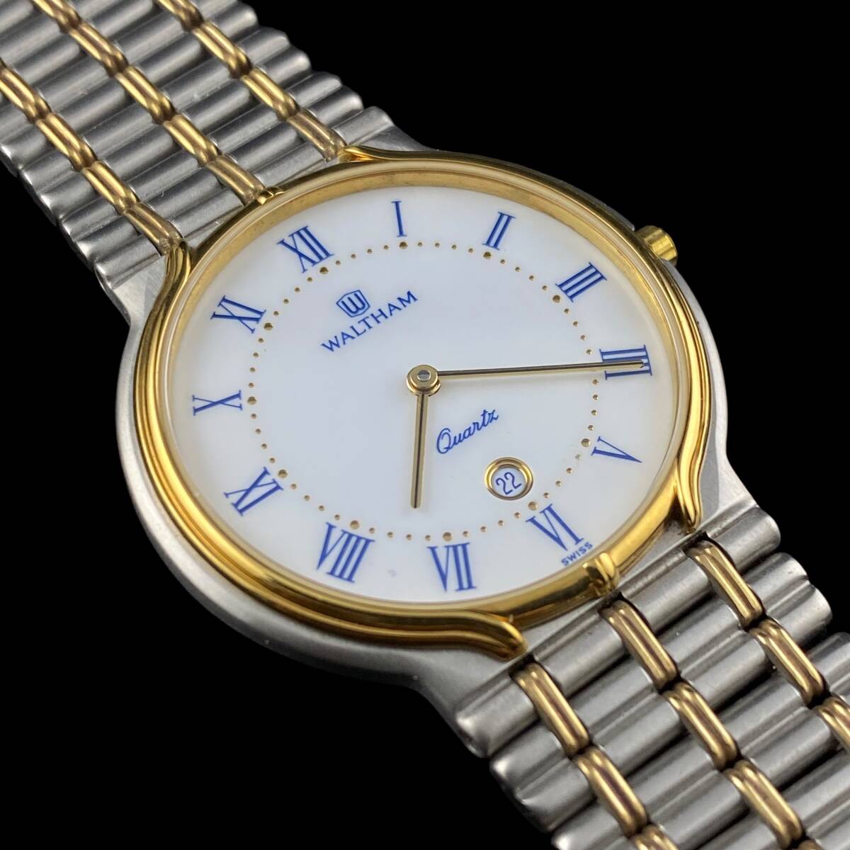 H377 WALTHAM/QUARTZ/63130.26/L710251/ウォルサム/時計屋デッドストック/動作未確認/腕時計/クオーツ/アナログ/メンズ/レディース(ウォルサム)｜売買された ...