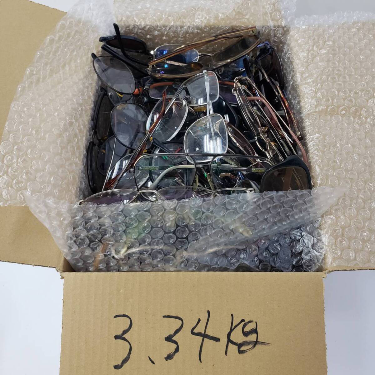 Yahoo!オークション - M061(3300)-584 サングラス 眼鏡 大量まとめ 総...