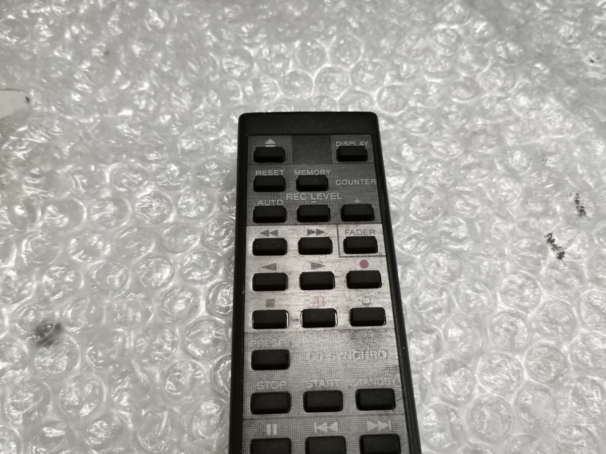 Yahoo!オークション - SONY RM-J501 カセットデッキリモコン 中古 クリ...