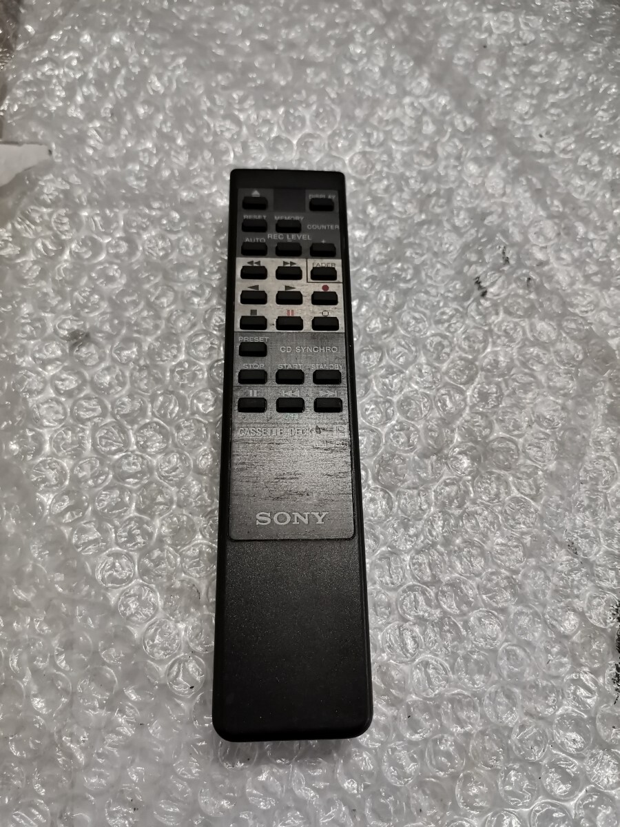 Yahoo!オークション - SONY RM-J501 カセットデッキリモコン 中古 クリ...