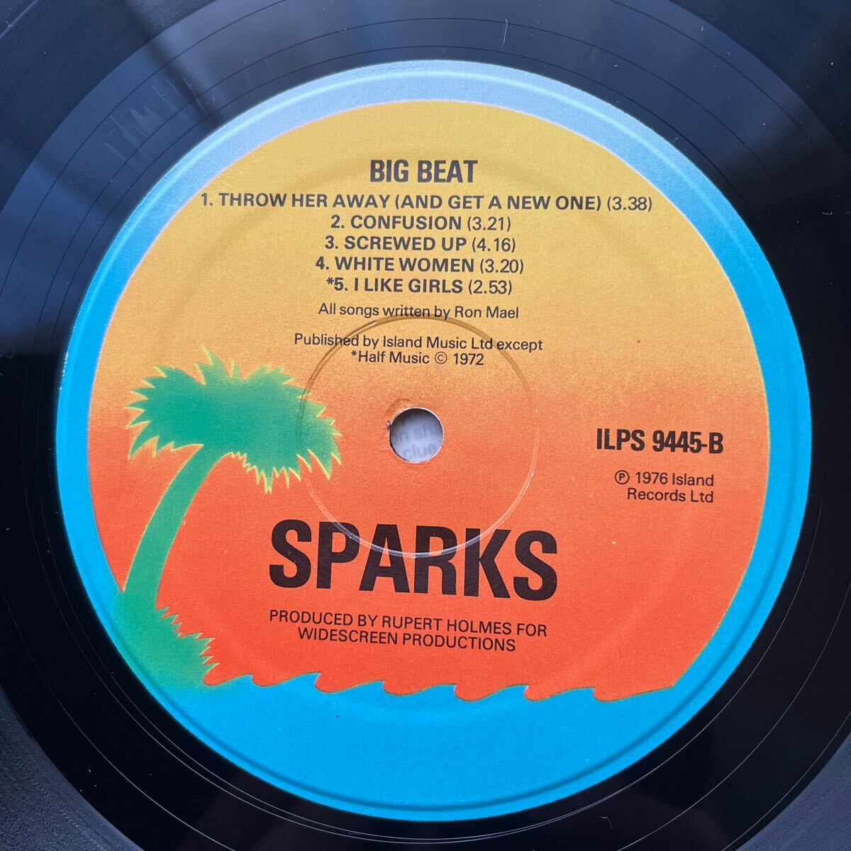 Yahoo!オークション - LP Big Beat／Sparks UK盤