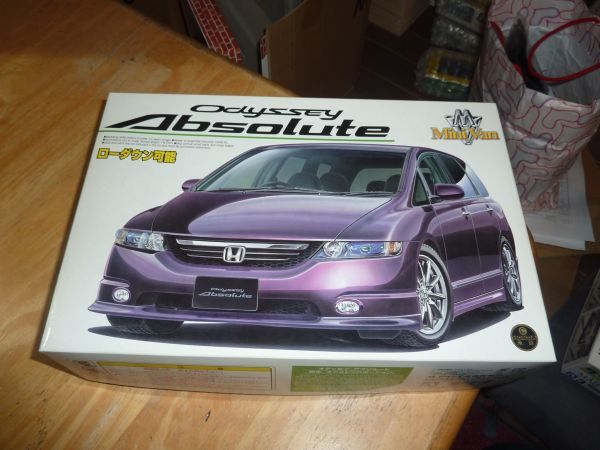 1/24 オデッセイ アブソルート RB1 2003年式 アオシマ ホンダ ローダウン可能 ミニバン(ホンダ)｜売買されたオークション情報、yahooの商品情報をアーカイブ公開 ...
