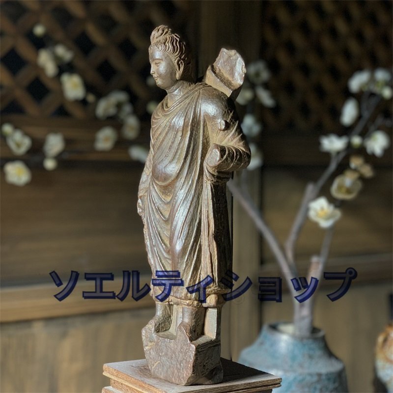 極細工 仏教古美術 仏像 ガンダーラ石仏 Gandhara ガンダーラ 極細工 仏教古美術 仏像 ガンダーラ石仏 Gandhara ガンダーラ
