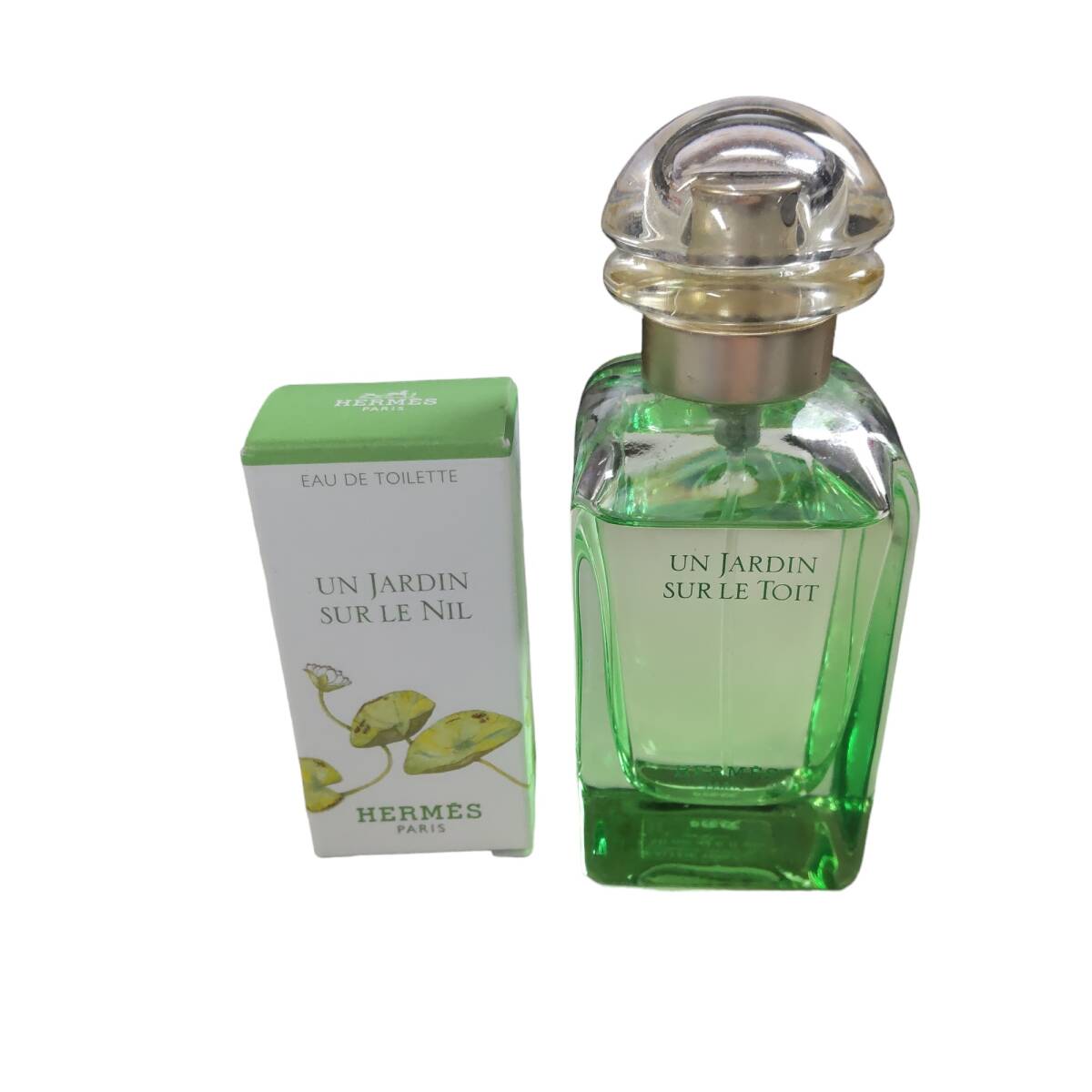 Yahoo!オークション - 残約9割 Herms エルメス UN JARDIN SUR LE TOIT ...