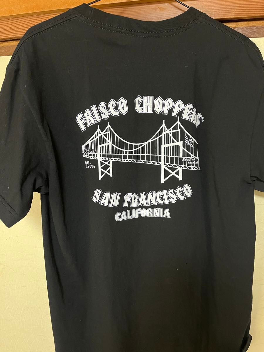 キムタク着用 415clothing フリスコチョッパーズtシャツ M キムタク着用 415clothing フリスコチョッパーズtシャツ M