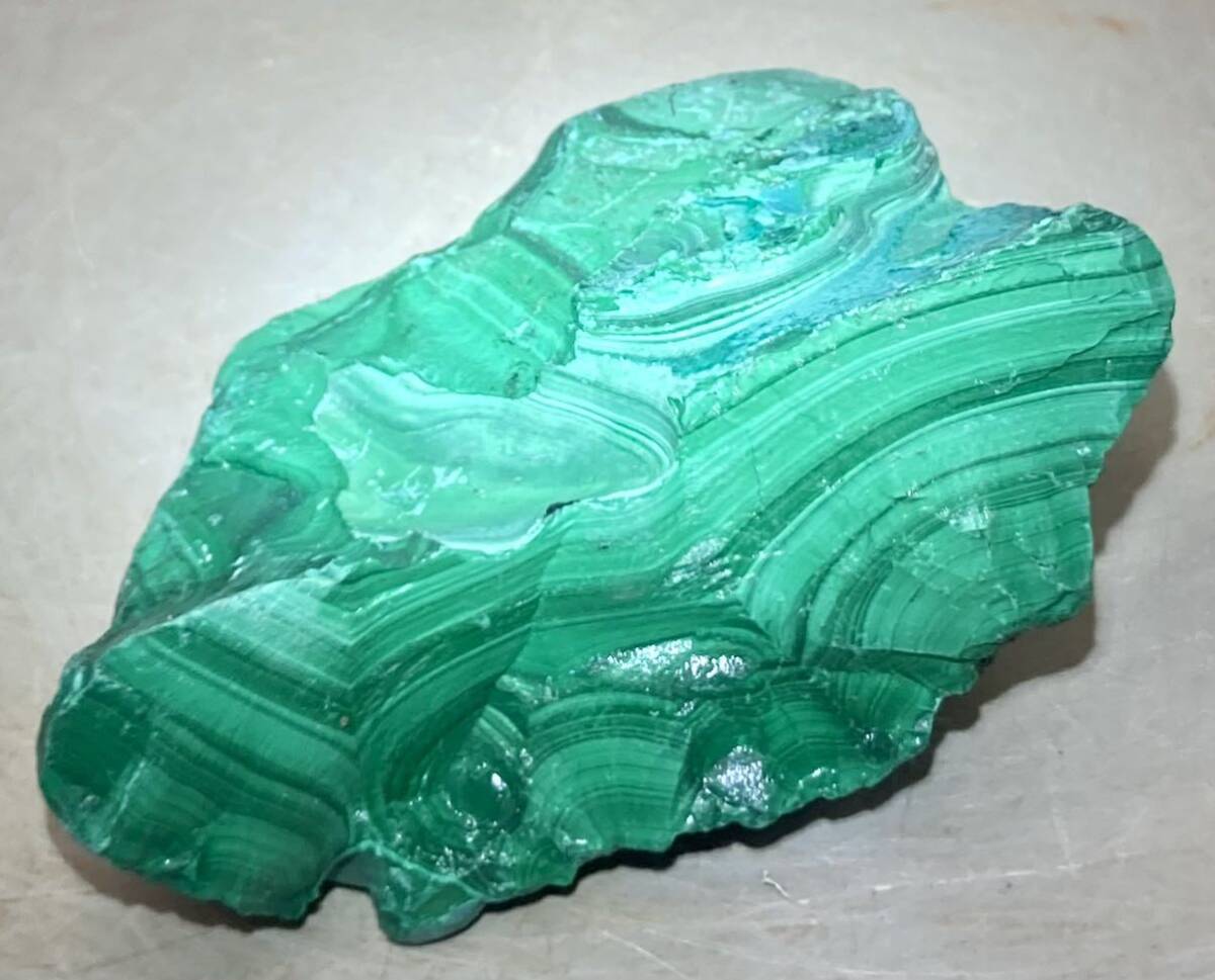 コンゴ産天然マラカイト原石209g[孔雀石](新品)のヤフオク落札情報