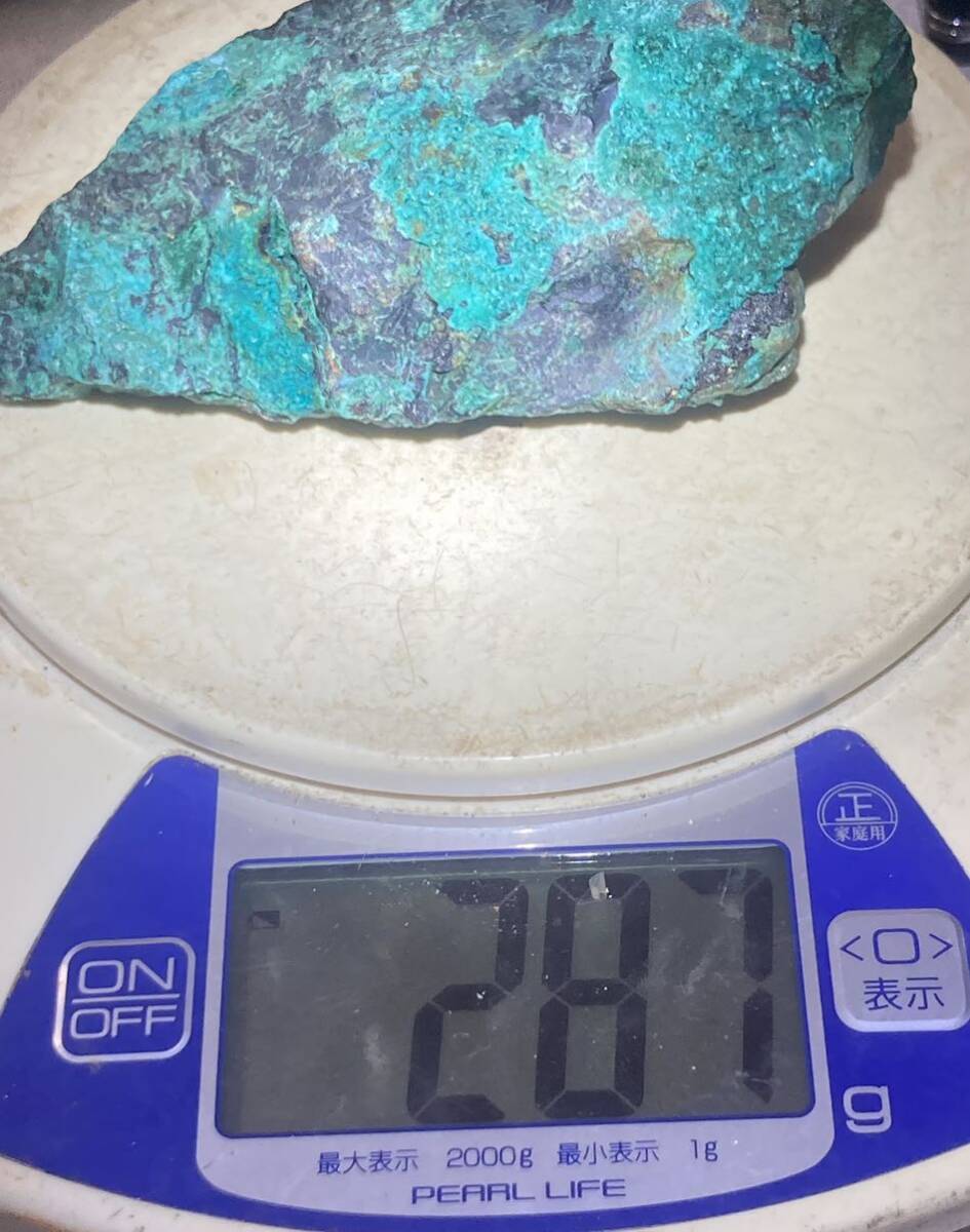 Yahoo!オークション - コンゴ産天然マラカイト原石287g激レアタイプ^