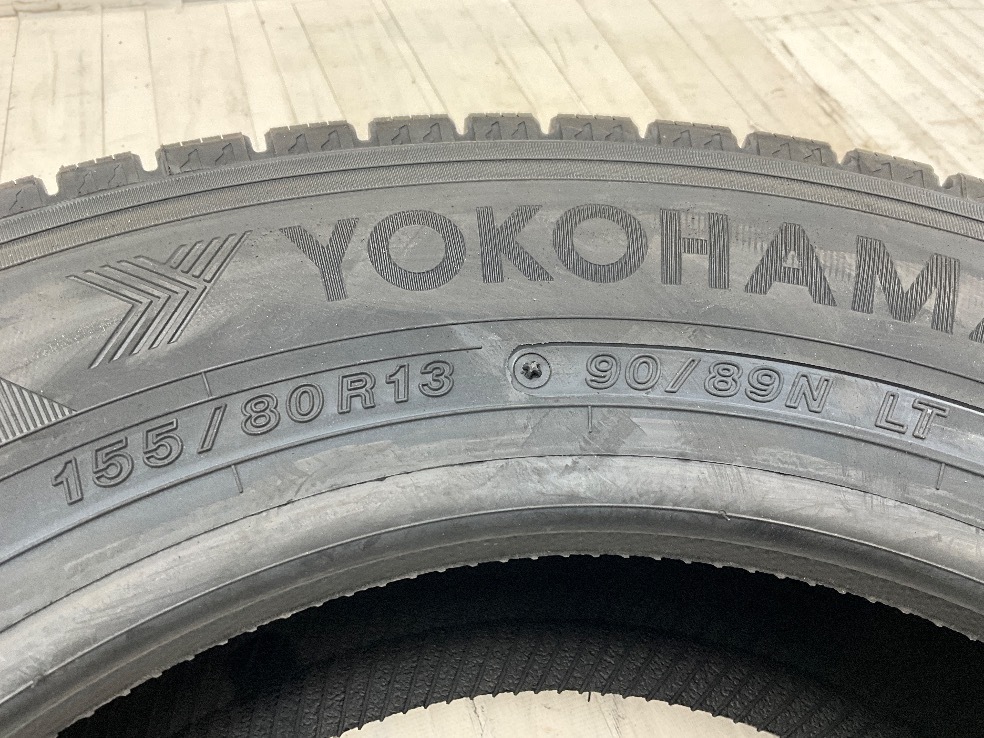 Yahoo オークション 新品タイヤ 処分特価 1本のみ 155 80r13 90 89n