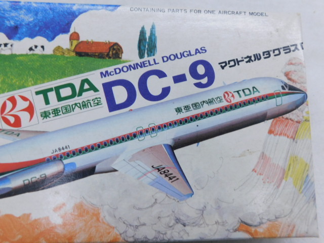 Yahoo!オークション - 月0244 ハセガワ TDA 東亜国内航空 マクドネル...