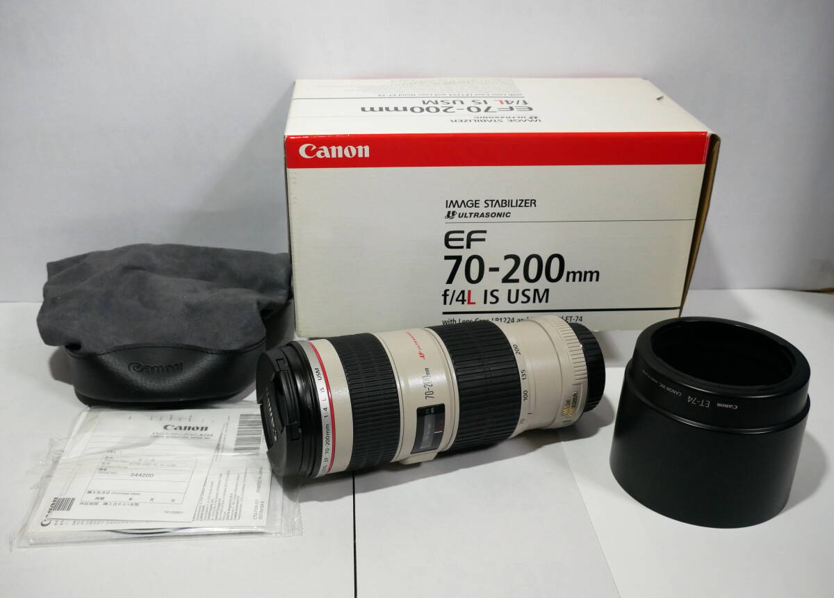 Yahoo!オークション - Cannon EF70-200mm F4L IS USM