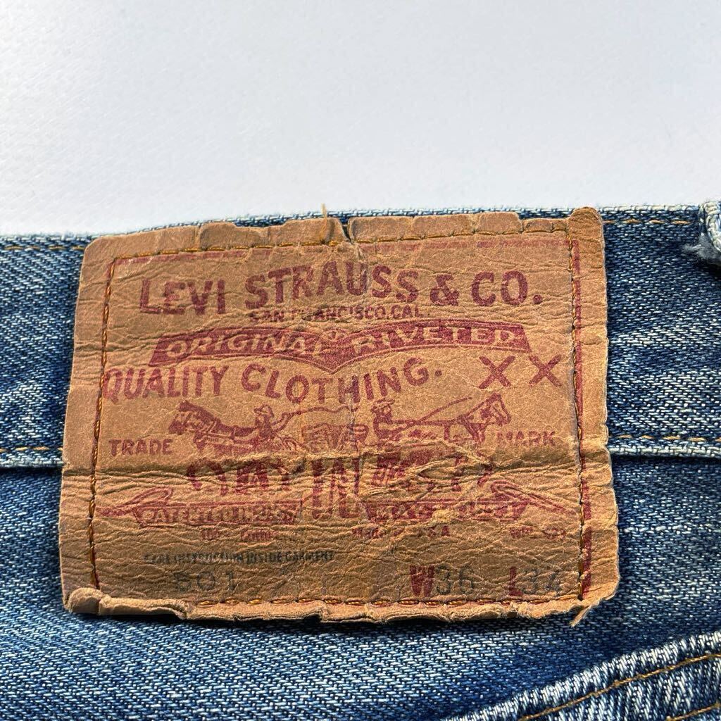 Yahoo!オークション - 美色 66後期 70s USA製 Levis 501 W36L34 オリジ...