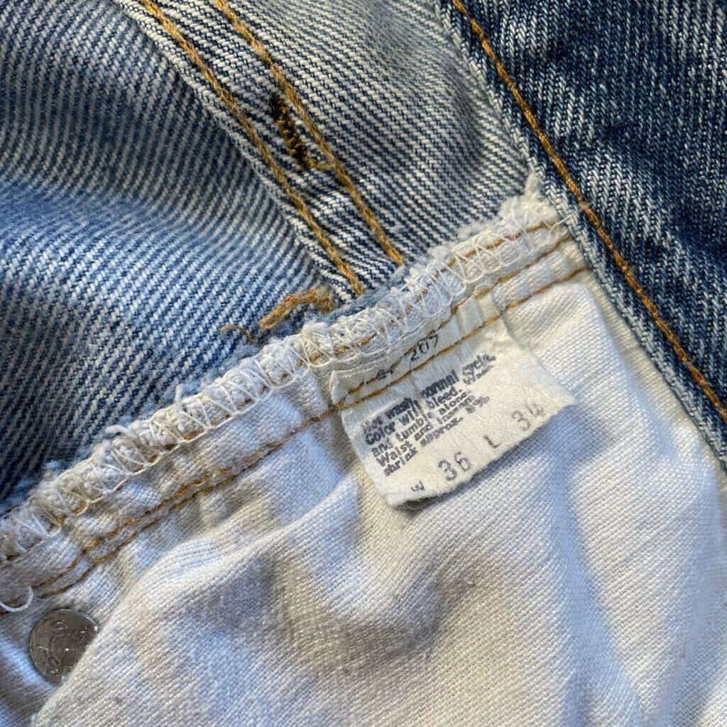 Yahoo!オークション - 美色 66後期 70s USA製 Levis 501 W36L34 オリジ...