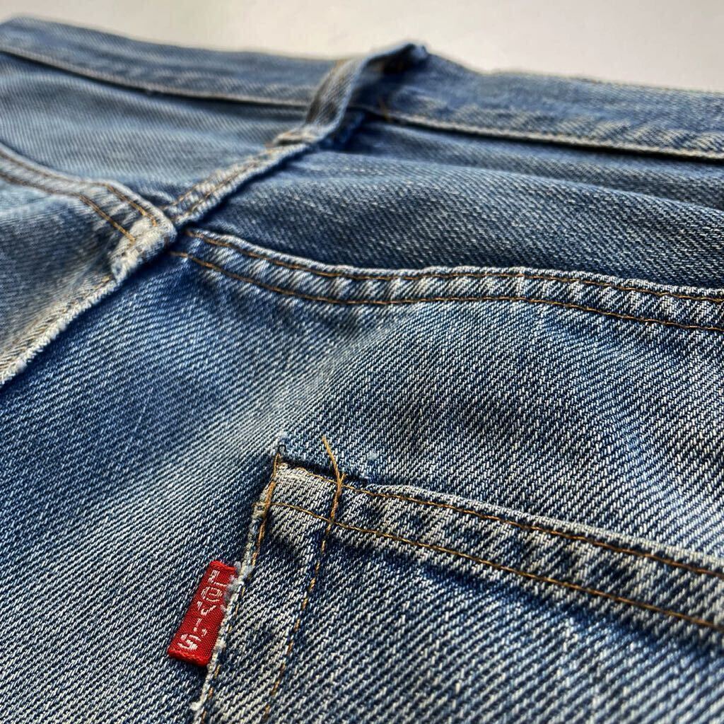 Yahoo!オークション - 美色 66後期 70s USA製 Levis 501 W36L34 オリジ...