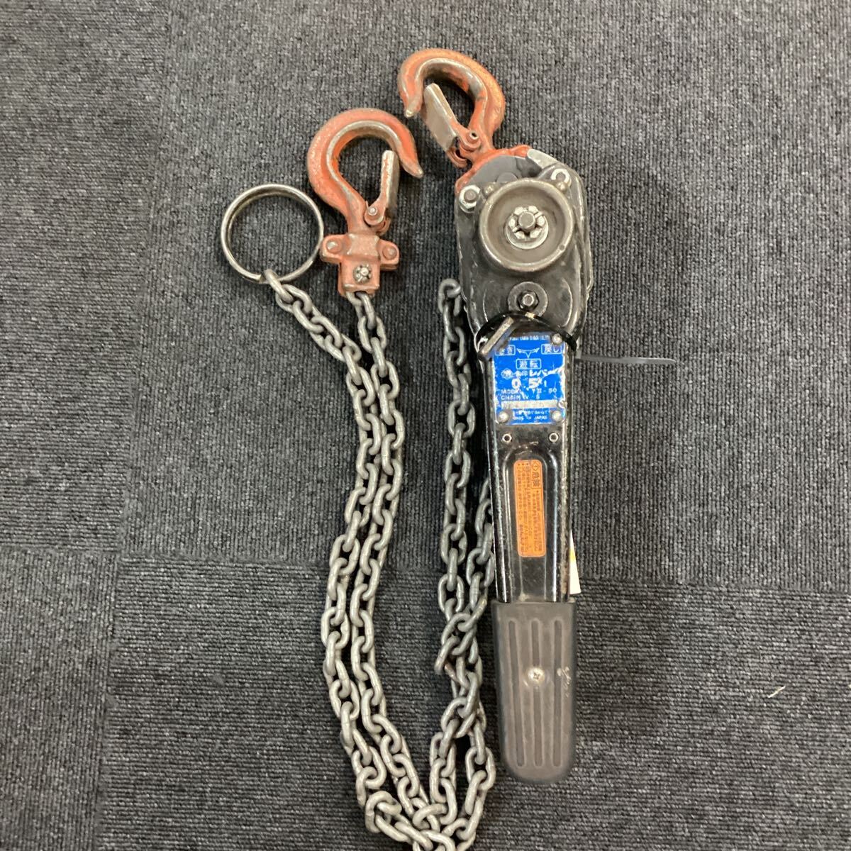 Yahoo!オークション - エレファント 象印 0.5tレバーホイスト