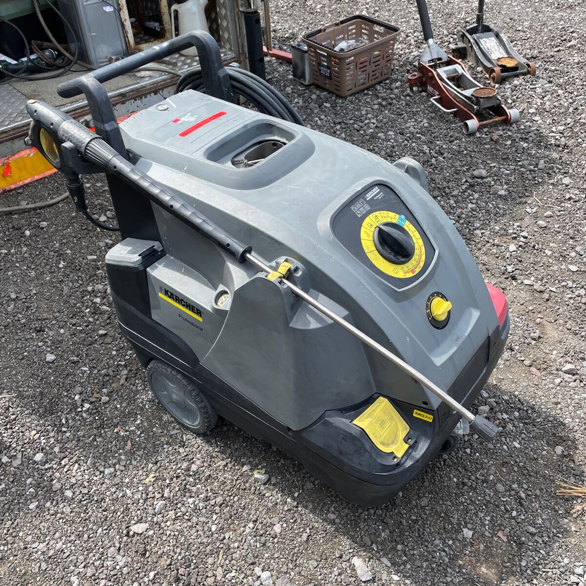 Yahoo!オークション - KARCHER ケルヒャー HDS8/15c 高圧洗浄機 温水 ...