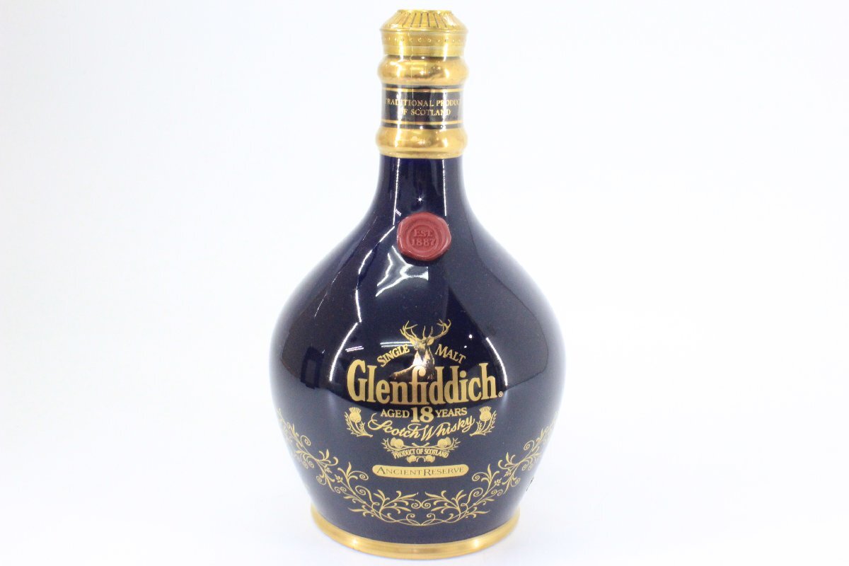 未開栓 古酒 Glenfiddich/グレンフィディック 18年 陶器ボトル ウイスキー 700ml 43度 #7567(スコッチ)｜売買されたオークション情報、yahooの商品情報を ...