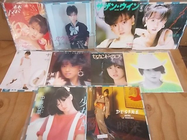 Yahoo!オークション - epi5179 【未確認】 中森明菜 EP10枚セット