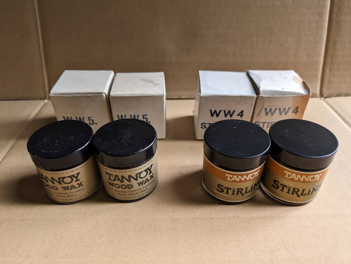 Yahoo!オークション - タンノイ TANNOY WOOD WAX WW5 とWW4 STIRLING...