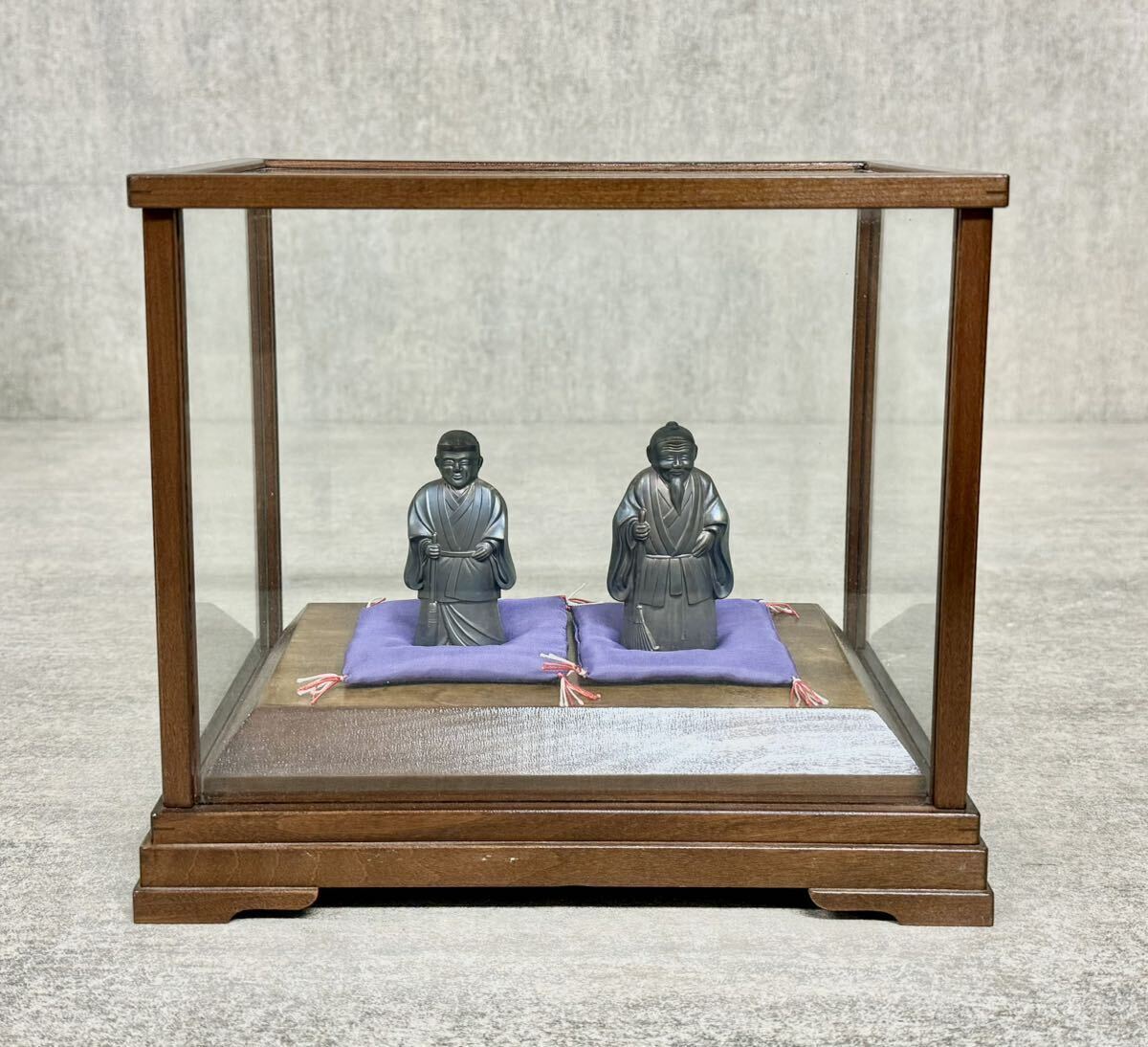 純銀製 高砂 吉祥置物 硝子ケース入 約58.5g(置物)｜売買されたオークション情報、yahooの商品情報をアーカイブ公開 - オークファン（aucfan.com）