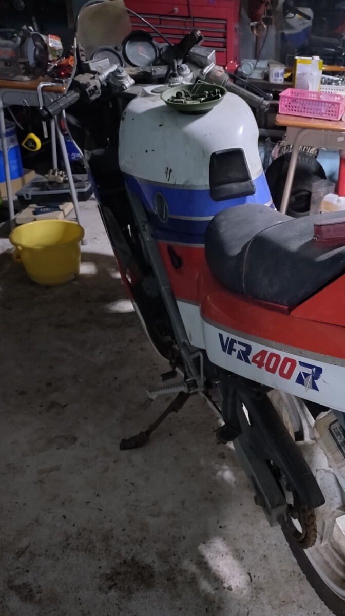 Yahoo!オークション - 不動車 部品取り ホンダ VFR400