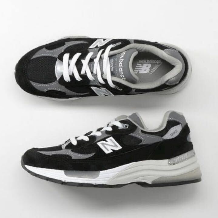 Yahoo!オークション - 28 new balance m992 eb black 992 28cm mr993 b...