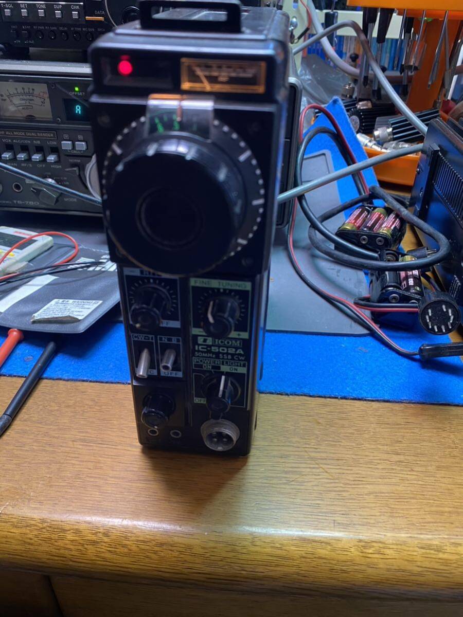 Yahoo!オークション - ICOM IC502+IC502A+IC50L＋専用電源