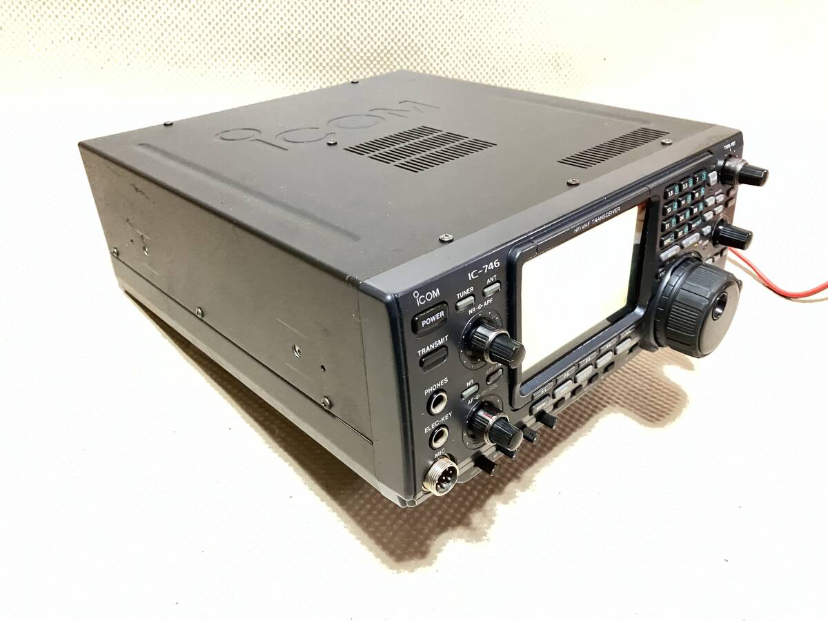 Yahoo!オークション - ICOM IC-746 HF +50 144MHz（50W） 100Wトランシ...