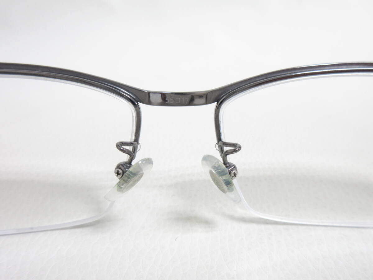 13051 Ray-Ban レイバン RB8746D 1000 55 17 145 TITANIUM UKCA 度入りレンズ メガネ/眼鏡(ナイロール、ハーフリム)｜売買されたオークション情報 ...