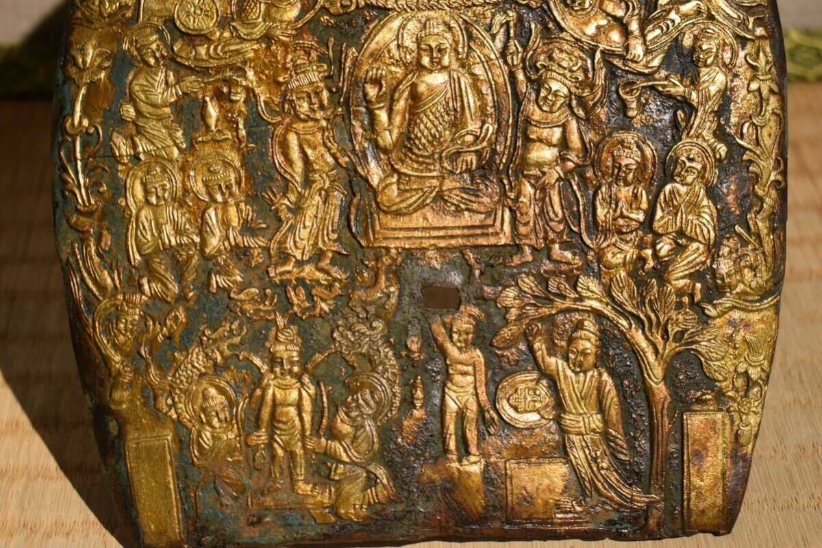 Yahoo!オークション - 【GE】Y800【コレクター所蔵品】時代 高麗鍍金仏...