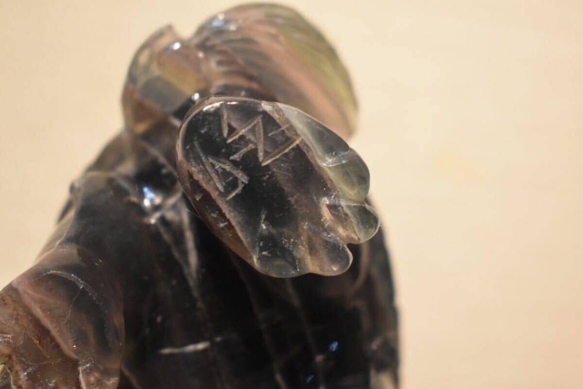 Yahoo!オークション - 【GE】M428【コレクター所蔵品】時代 青瑪瑙亀龍...