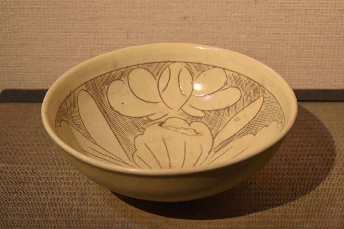 Yahoo!オークション - 【GE】E481【コレクター所蔵品】時代 磁州窯花紋...