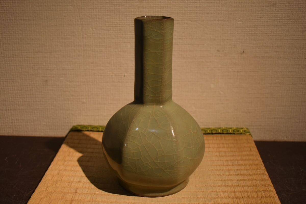 Yahoo!オークション - 【GE】M446【コレクター所蔵品】時代 哥窯花瓶