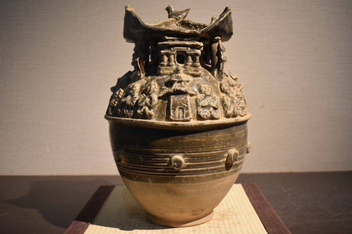 Yahoo!オークション - 【GE】Y938【コレクター所蔵品】時代 越州窯壷