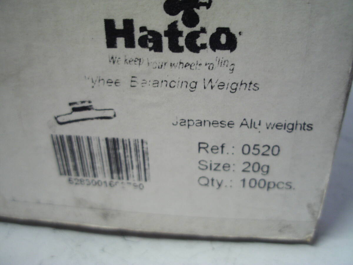 Yahoo!オークション - Hatco 打ち込みウエイト アルミホイール用 Japan...